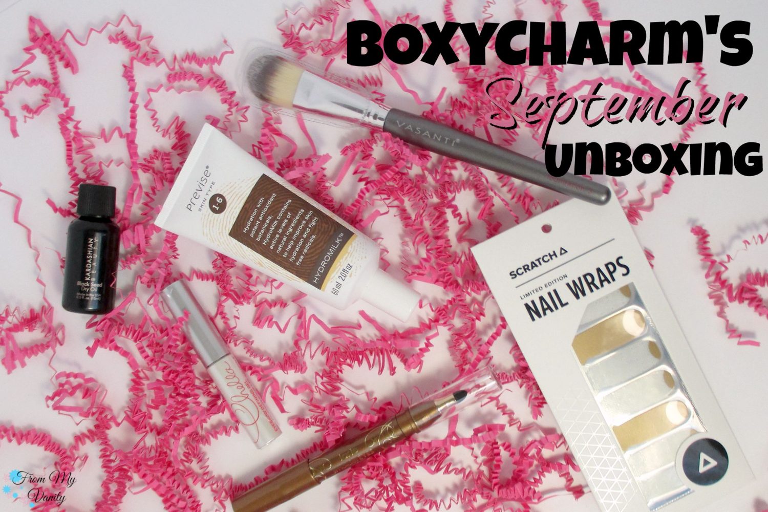 BoxyCharm's September Unboxing / 2015 - From My Vanity