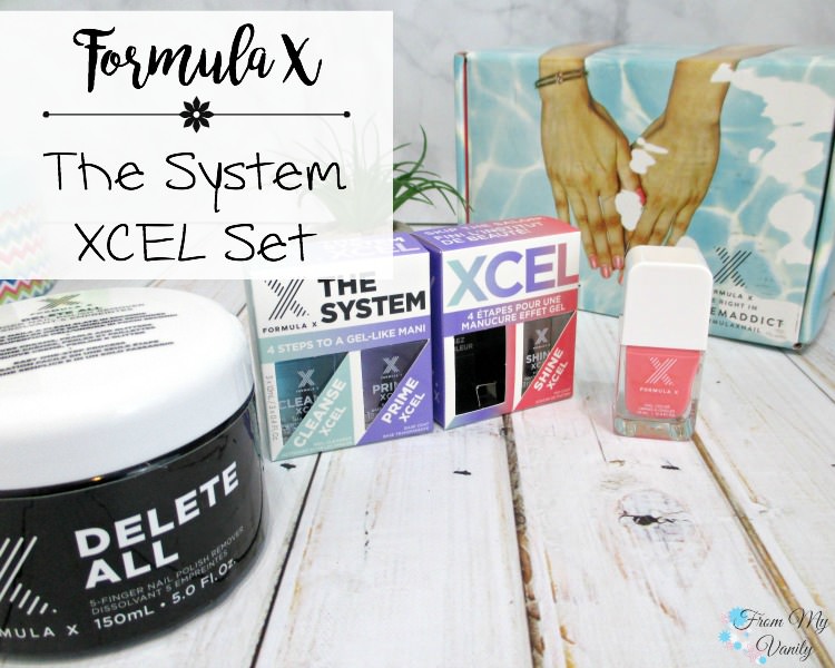 NEW The System XCEL Set from Formula X - From My Vanity